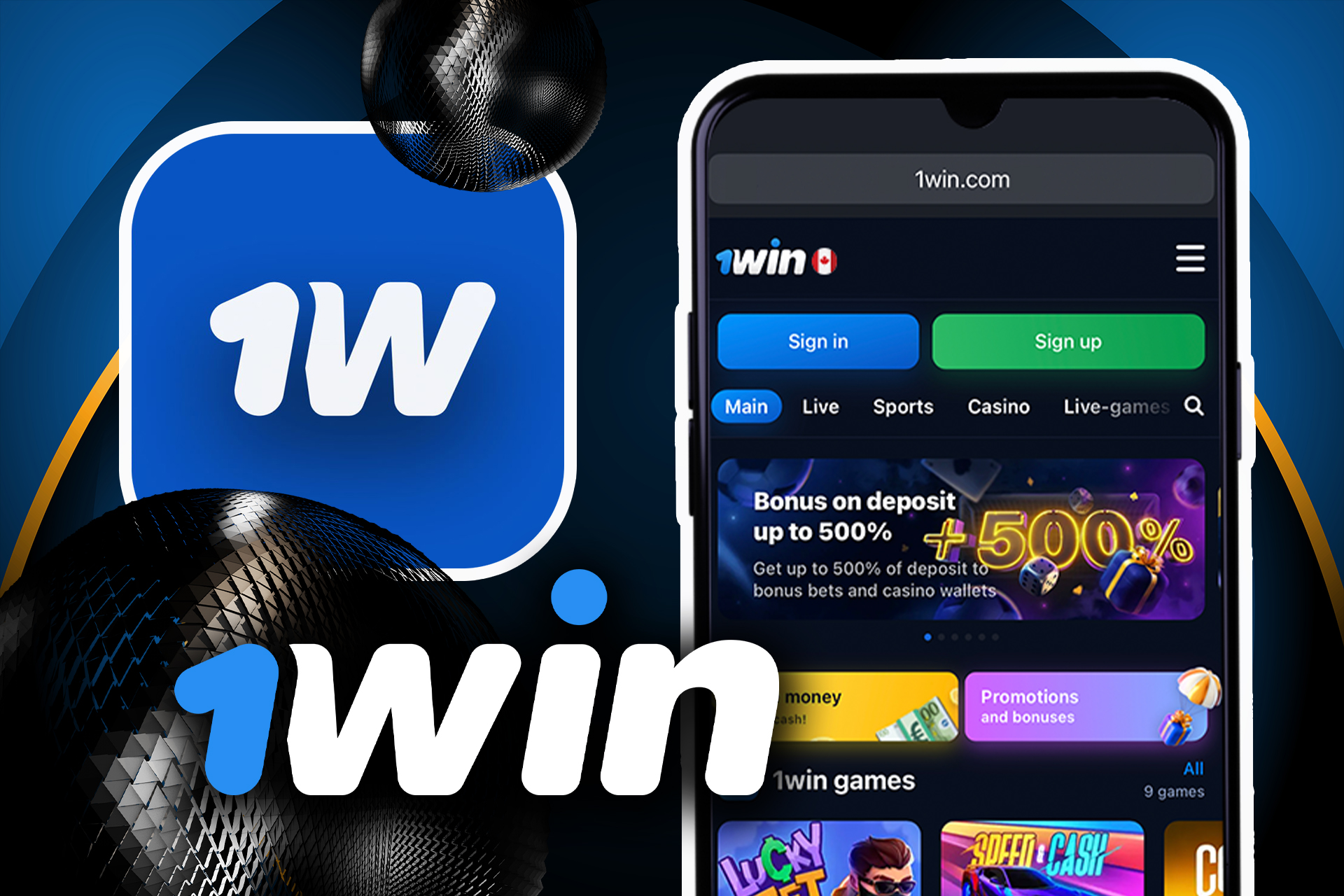 1Win Official Online Sports Betting and Casino Website in Canada 2023